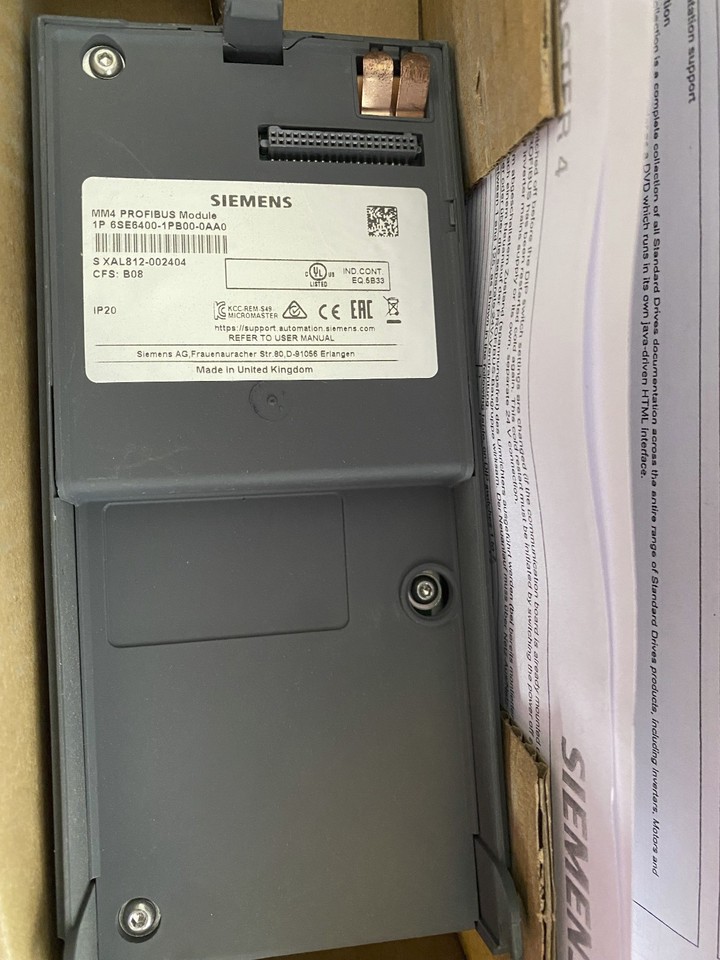 Siemens Micromaster M4 Profibus Module 6SE6400-1PB00-0AA0 ..NEU | eBay.de