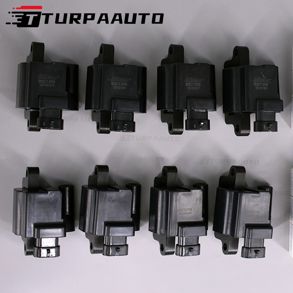 8PCS ACDelco High Ignition Coils For Chevy 4.8L 5.3L 6.0L UF271 D581 ...