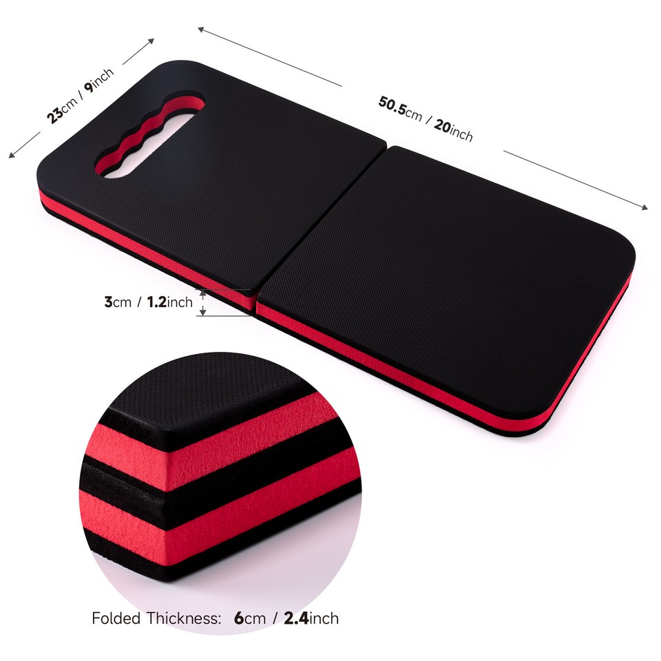 EVA Sponge Knee Pad Foldable Knee Mat Extra Thick Foam Cushioning Pad ...