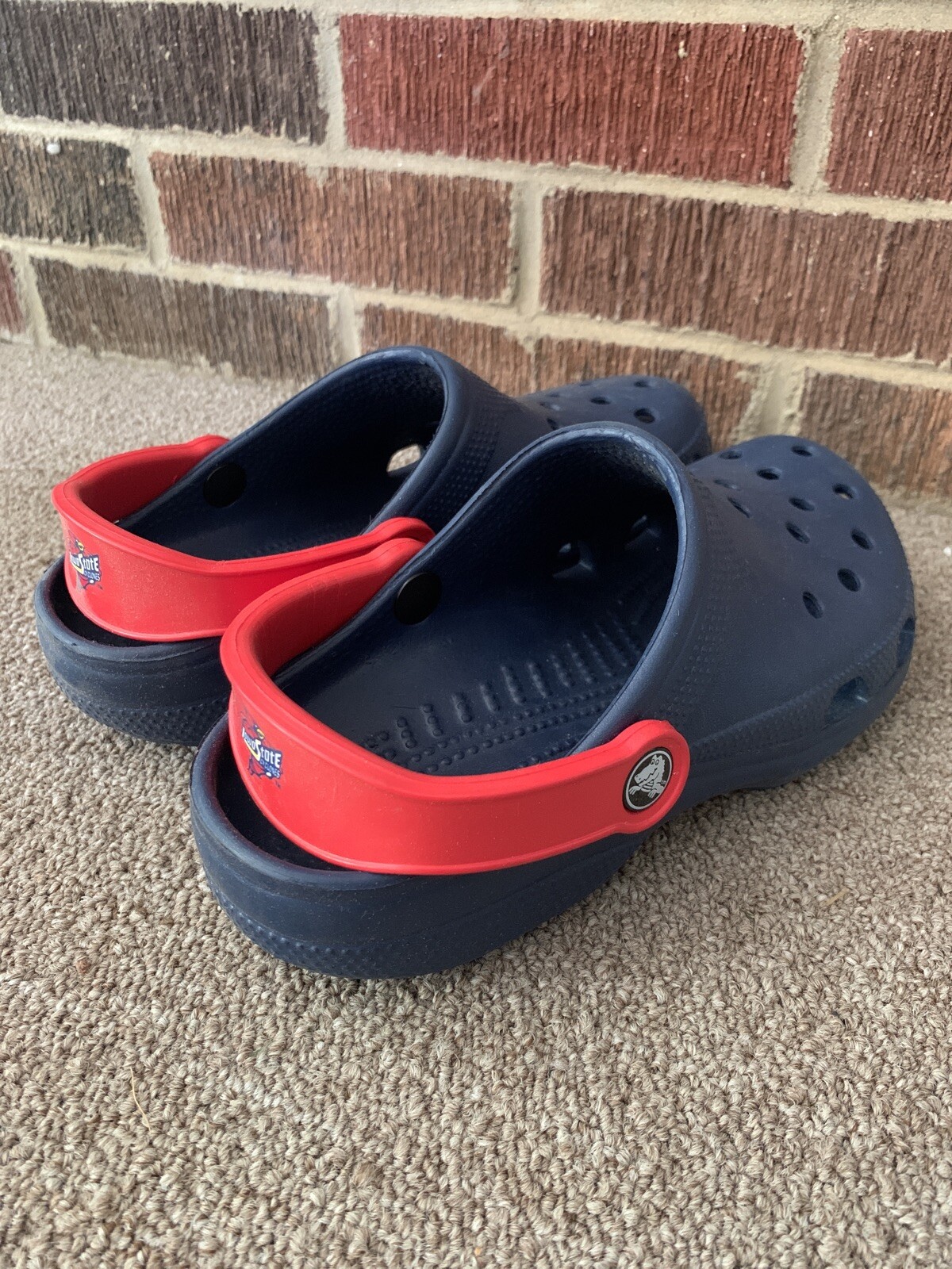 Crocs Clogs Comfort Shoes Loafer IOWA STATE CYCLONES Mens 4 5 Women 6 7 ...