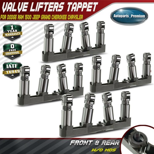 4x Valve Lifters w/o MDS for Dodge Ram Chrysler Jeep 5.7L 6.1L 6.4L ...