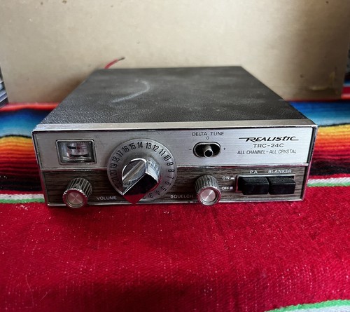 Realistic TRC-24C Citizens Band Type NO.21-145 Reciever Vintage ...
