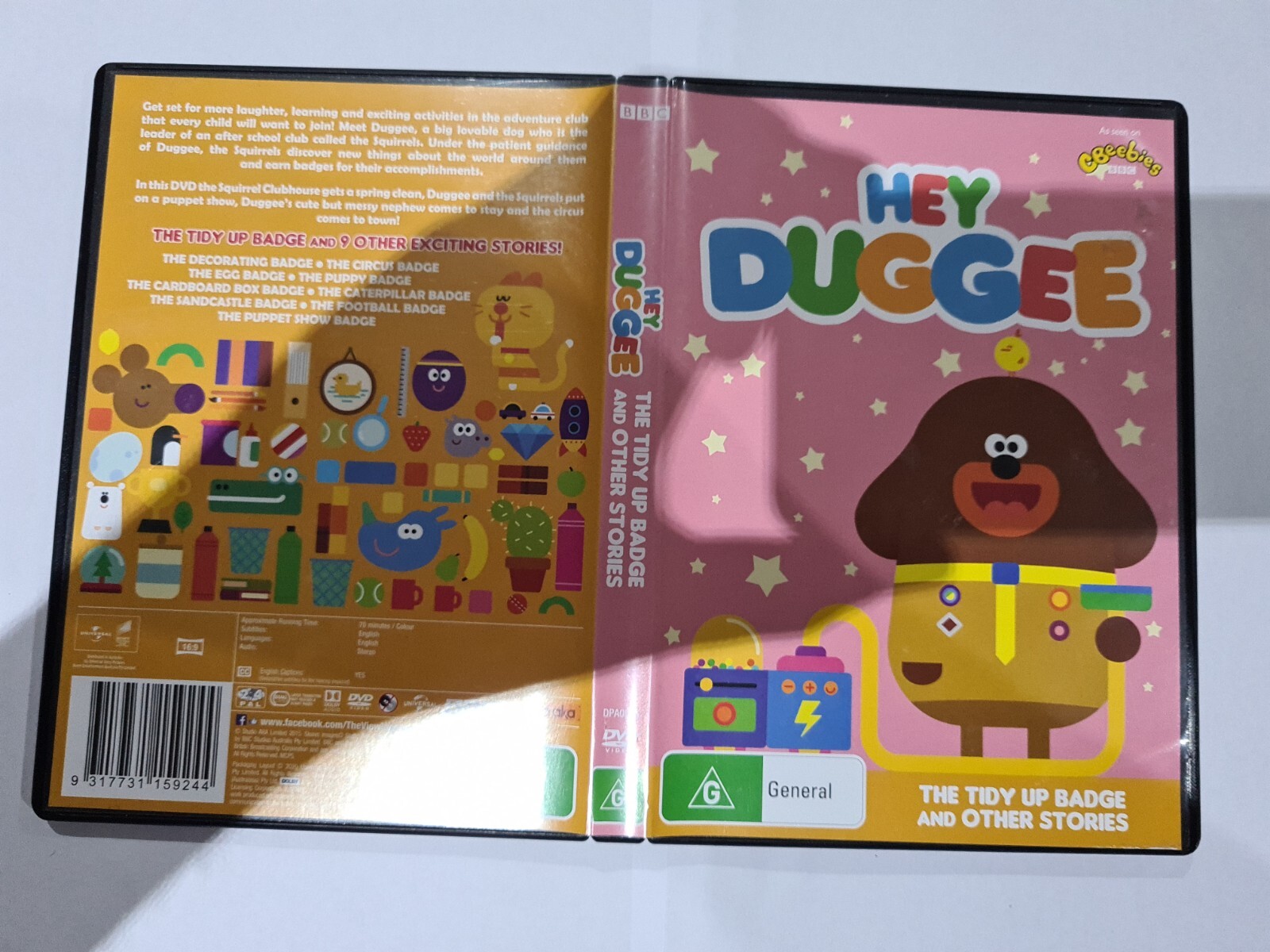 Hey Duggee - The Tidy Up Badge (DVD, 2015) Free Shipping - Region 4 ...