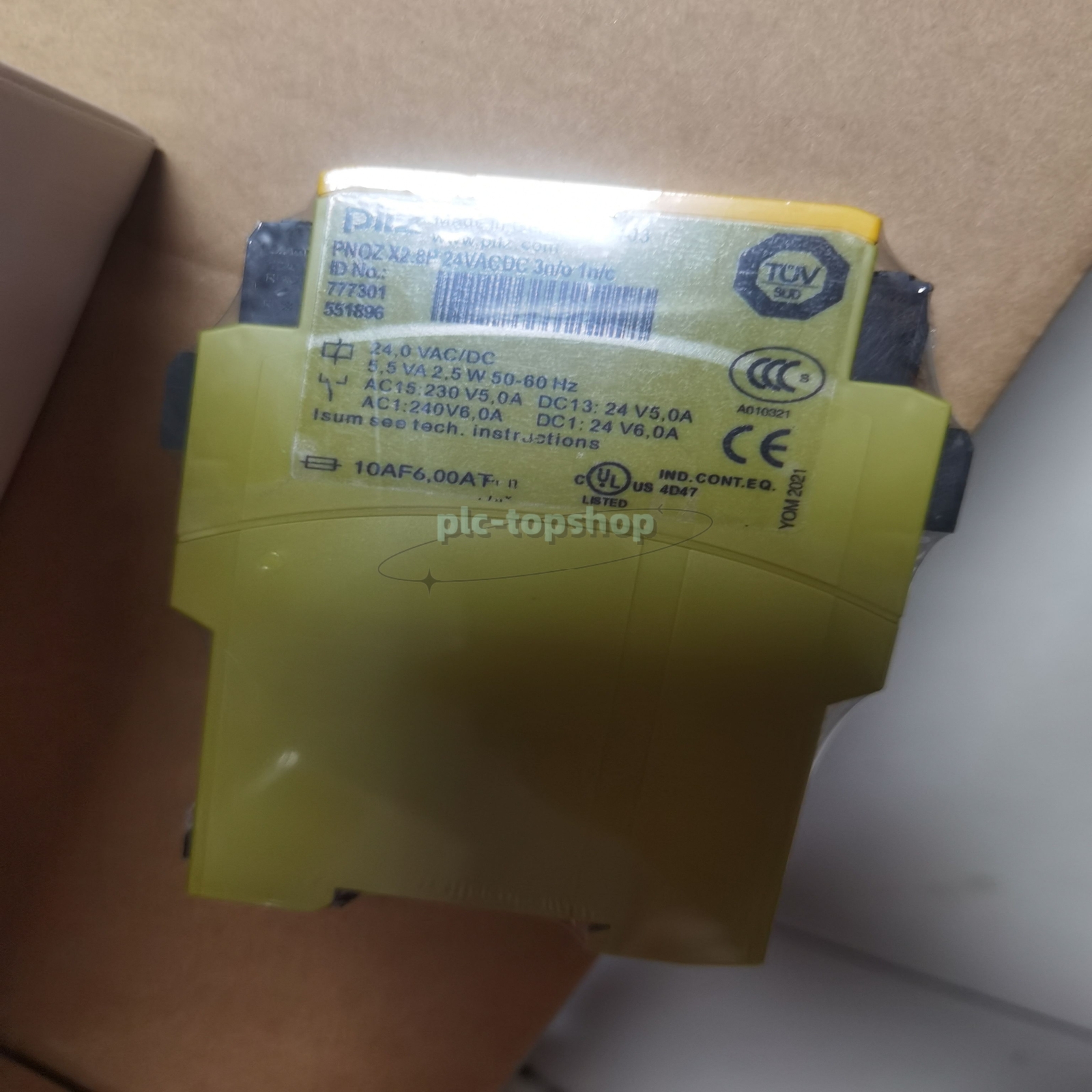 1PCS Brand New Pilz safety relay PNOZ X2.8P 24VACDC 777301 PLC ...