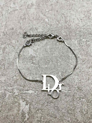 Christian Dior Logo Snake Chain Bracelet -- Ladies | eBay