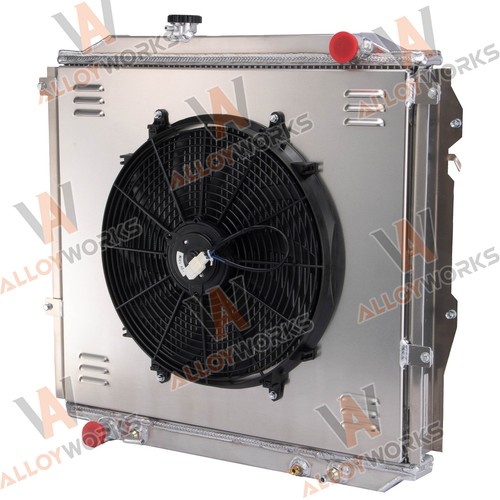 4 Row Aluminum Radiator+Shroud Fan For 1996-2002 Toyota 4Runner 2.7L L4 ...