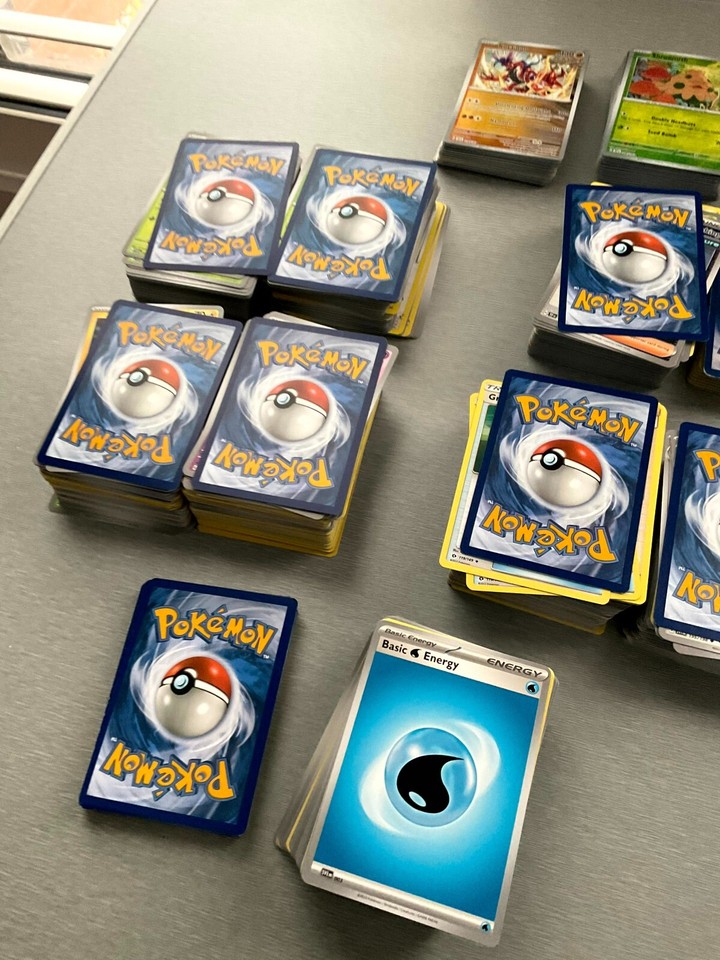 Pokémon TCG - 1000 BULK Common Uncommon, Holo Foil, Reverse Holo and ...