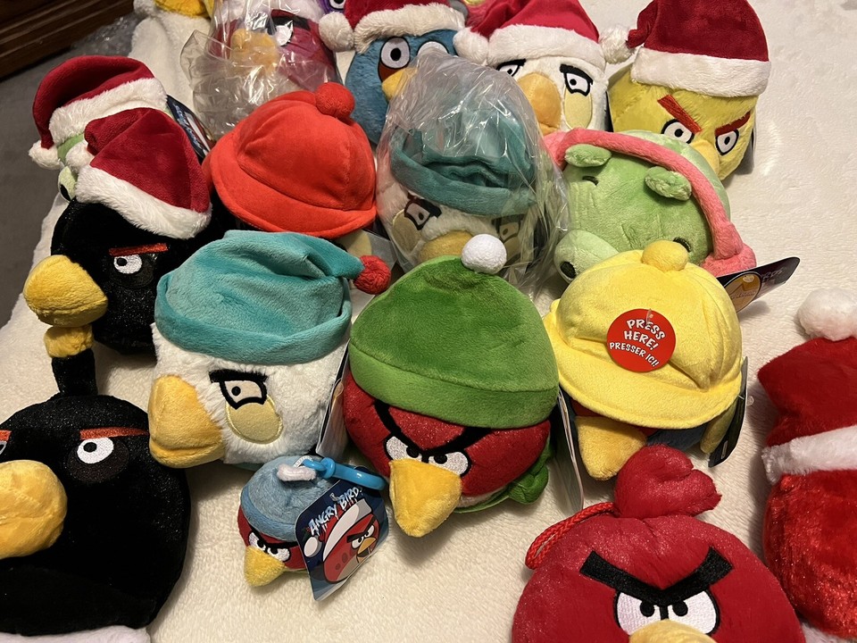 Angry Birds Plush Collection Rare Set | eBay
