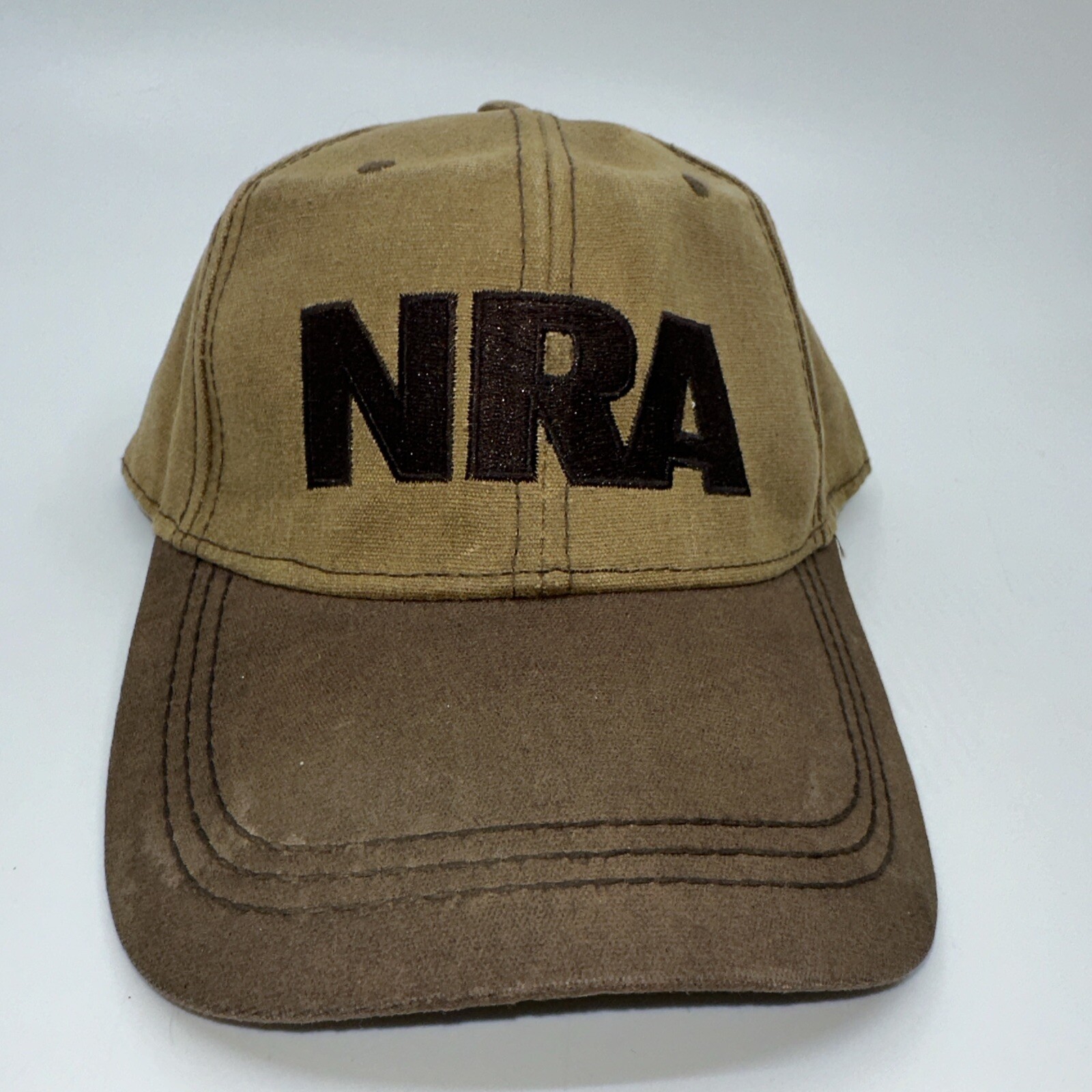 NRA Hat Brown Adjustable National Rifle Association S… - Gem