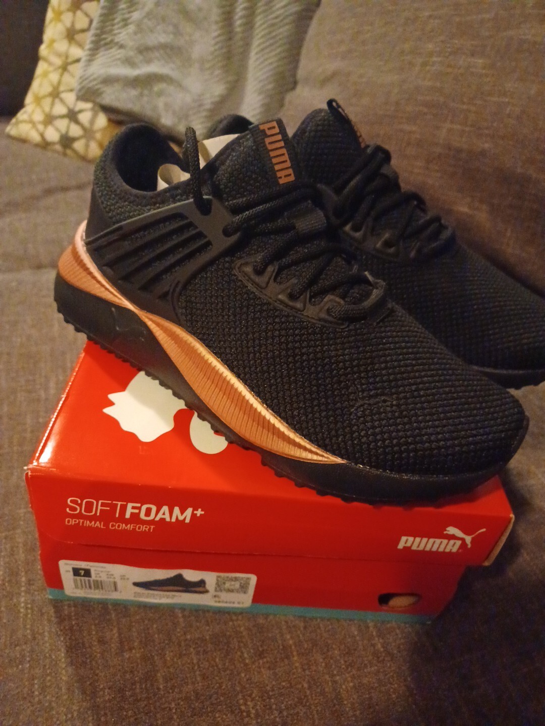 Size 7 - PUMA Pacer Future Low Lux - Black Rose Gold W | eBay