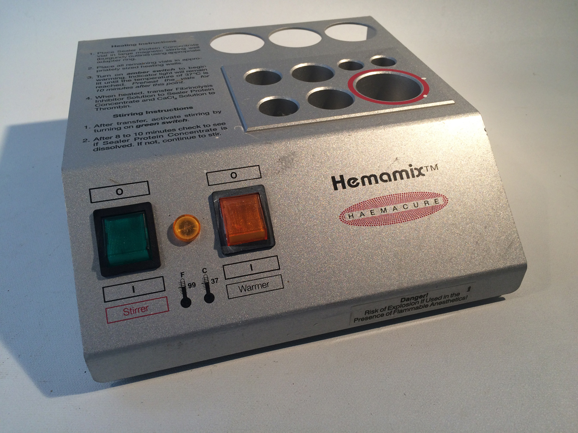 HAEMACURE Hemamix E-101844 Warmer Stirrer Device BIEGLER GMBH A-3001 | eBay