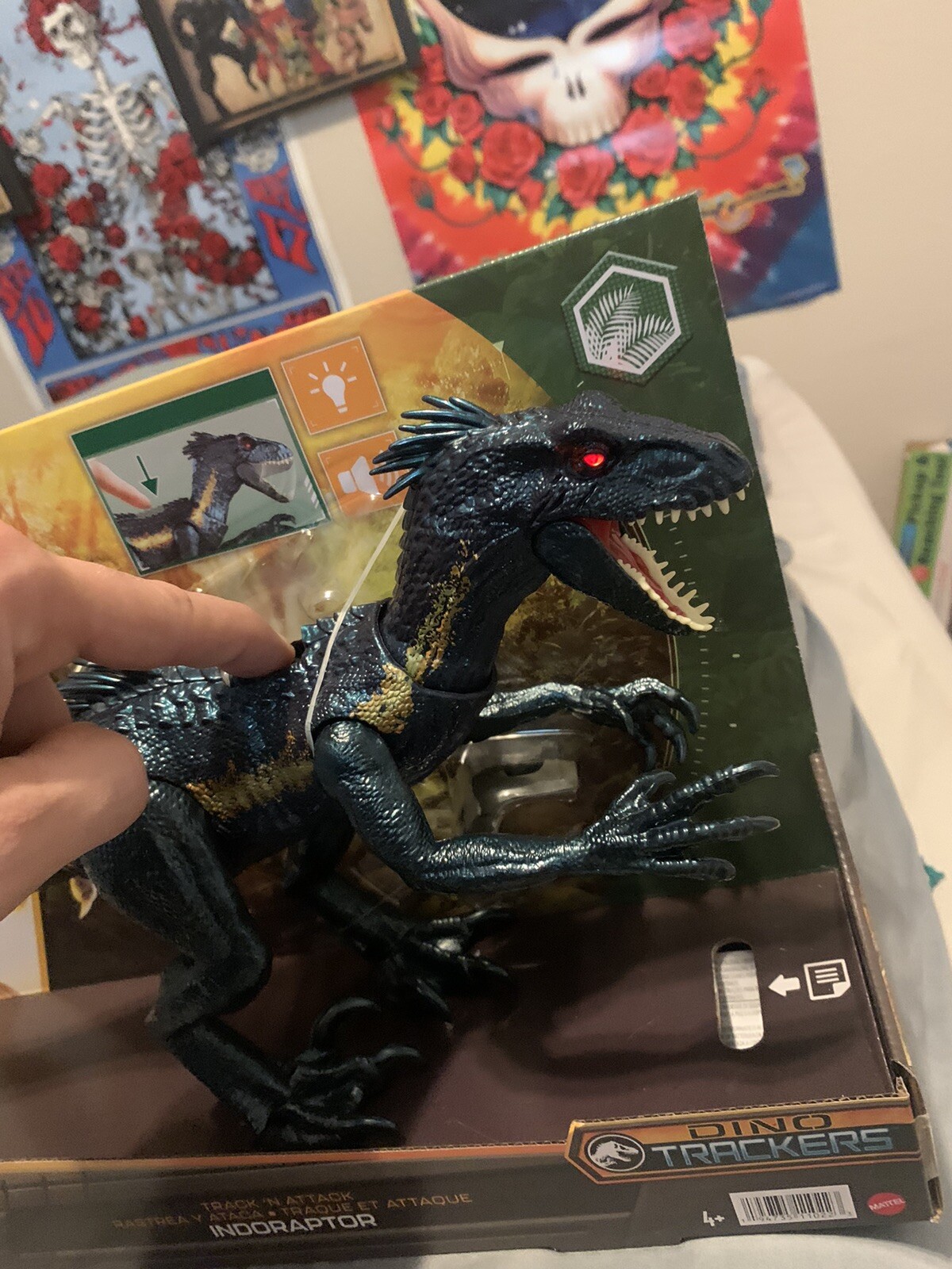 Jurassic World Dino Trackers Indoraptor Track 'N Attack 194735110223| eBay