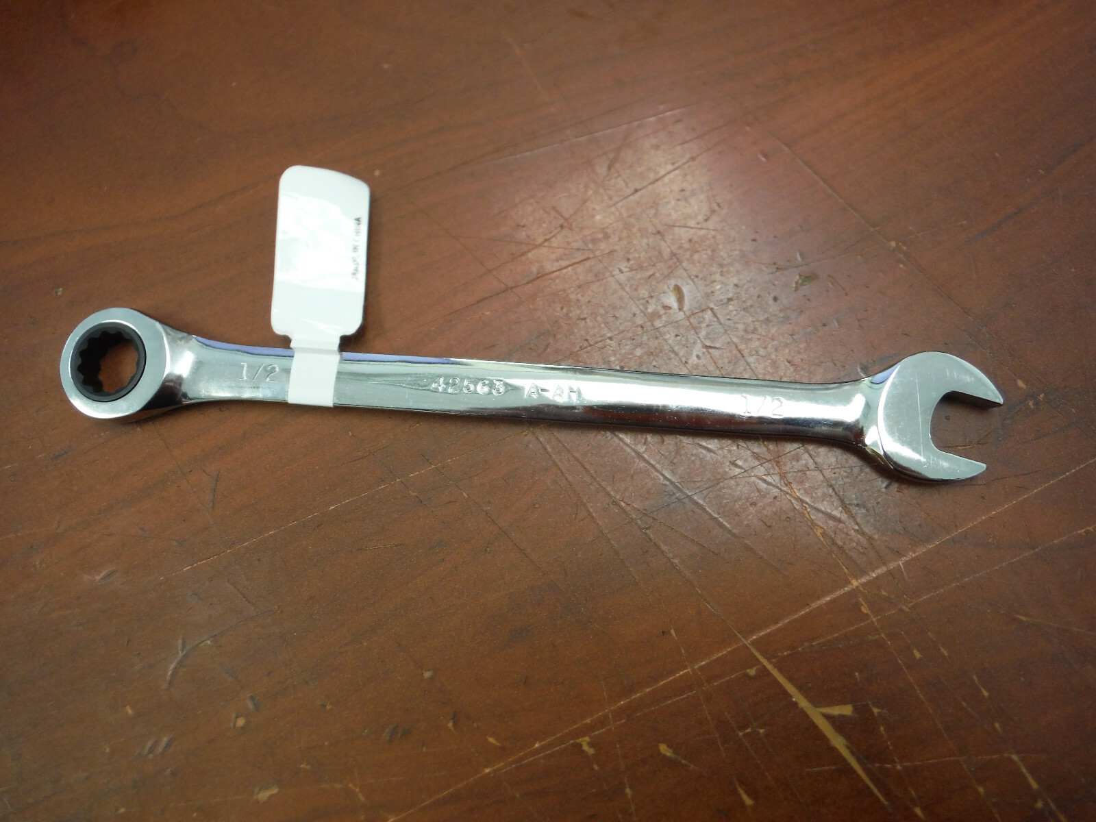 Craftsman 42563 SAE 1/2" Dr 12 Point Ratcheting Combination Wrench for ...
