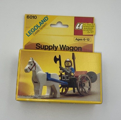 LEGO 6010 Castle Lion Knights Supply Wagon New and Sealed from 1984 | eBay
