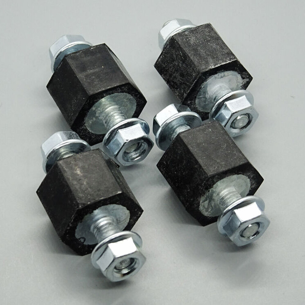 4x Car Auto Fuel Pump Engine Cover Rubber Mounts with Nut for ...