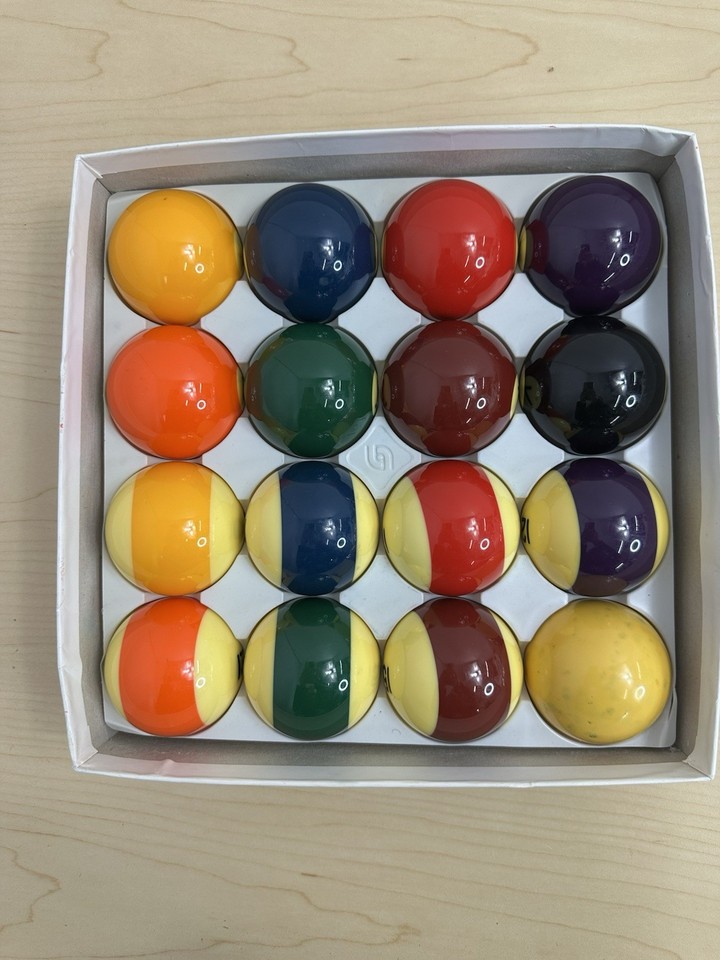 Aramith Belgian Billiard Balls Standard Pool Balls Complete Set Used | eBay