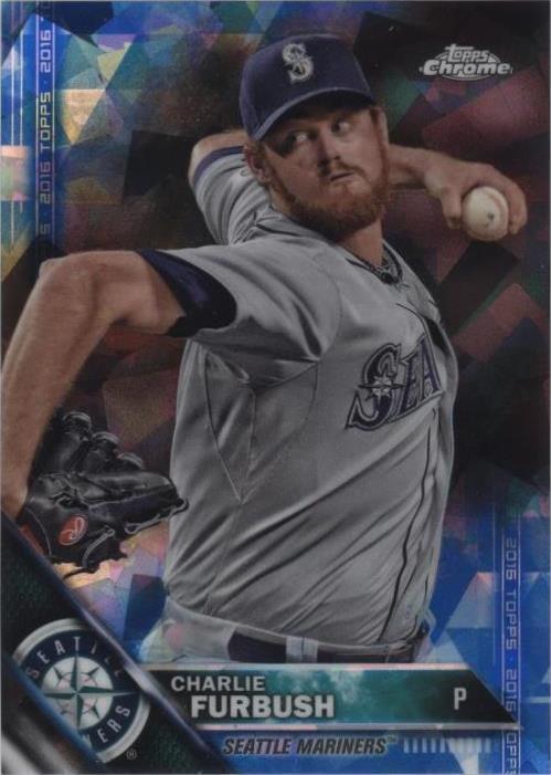 2016 Topps - Charlie Furbush #304 Chrome Sapphire Edition /250 for sale ...