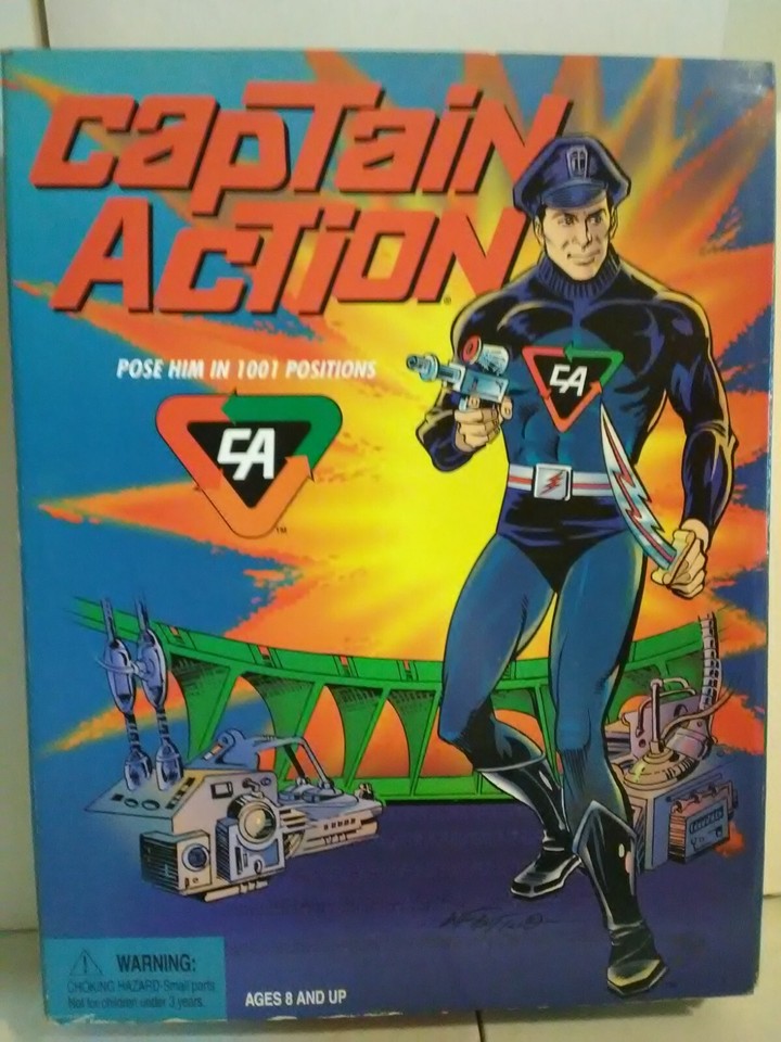 Playing Mantis 12inch Hero Series Captain Action figure | eBay