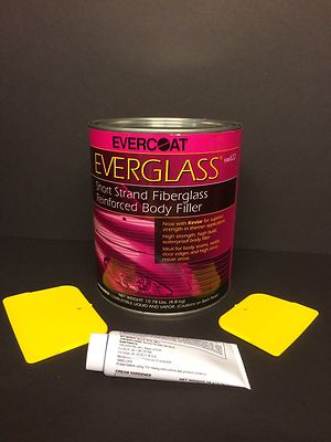 EVERCOAT EVERGLASS 622 SHORT STRAND FIBERGLASS BODY FILLER HARDENER ...