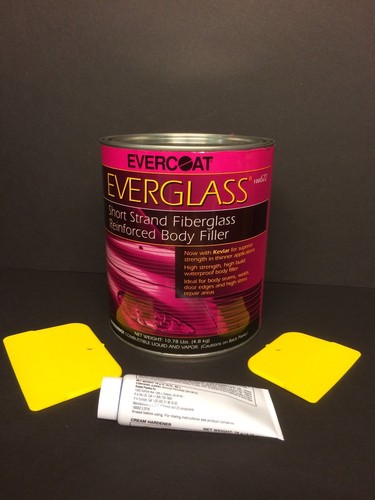 EVERCOAT EVERGLASS 622 SHORT STRAND FIBERGLASS BODY FILLER HARDENER ...
