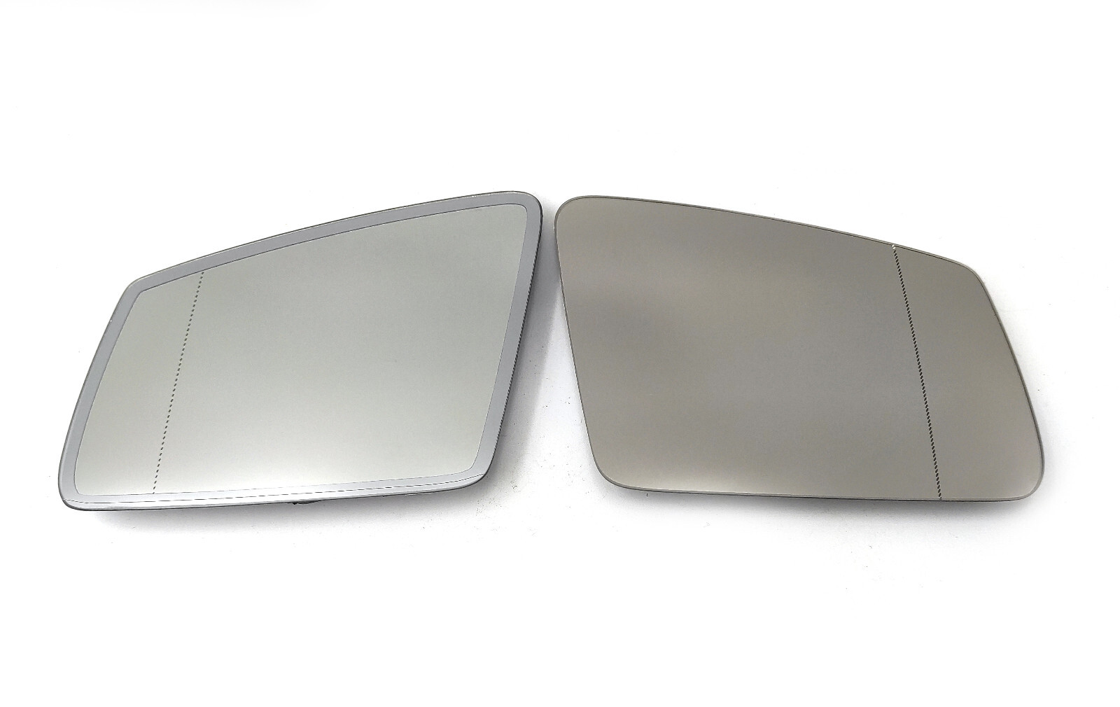 Mercedes C CLS E S W204 W212 W218 W221 Mirror glass SET LH & RH Dimming ...