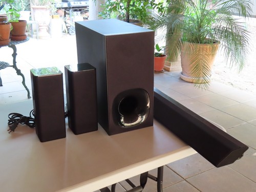 Sony Surround Sound System SA-RT5, Subwoofer SA-WRT5, Speaker SA-SLRT5 ...