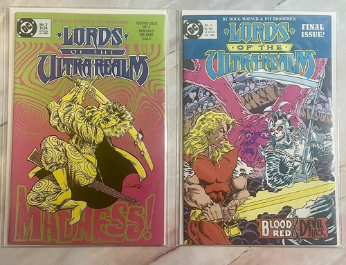 DC Lords of The Ultra-Realm 2 and 6 copper age comic books 1986 | eBay