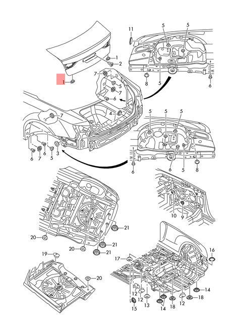 Genuine Bungs Left A. Right Lower Oval X10 AUDI VW A1 A3 8P4827951A | eBay