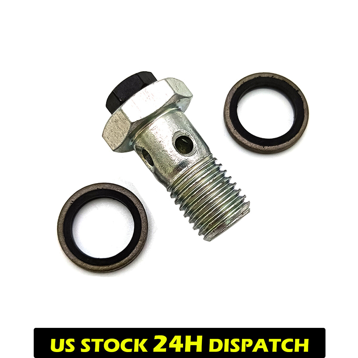 Banjo Bolt Fuel Filter Joint Tube Connector Fit For Dodge Ram 5.9L 12V ...