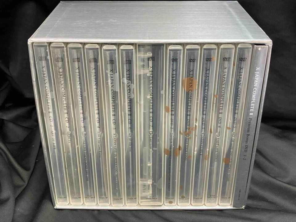 USED X Japan Complete II Box Set Music 13 CD + DVD Art of Life Hide ...