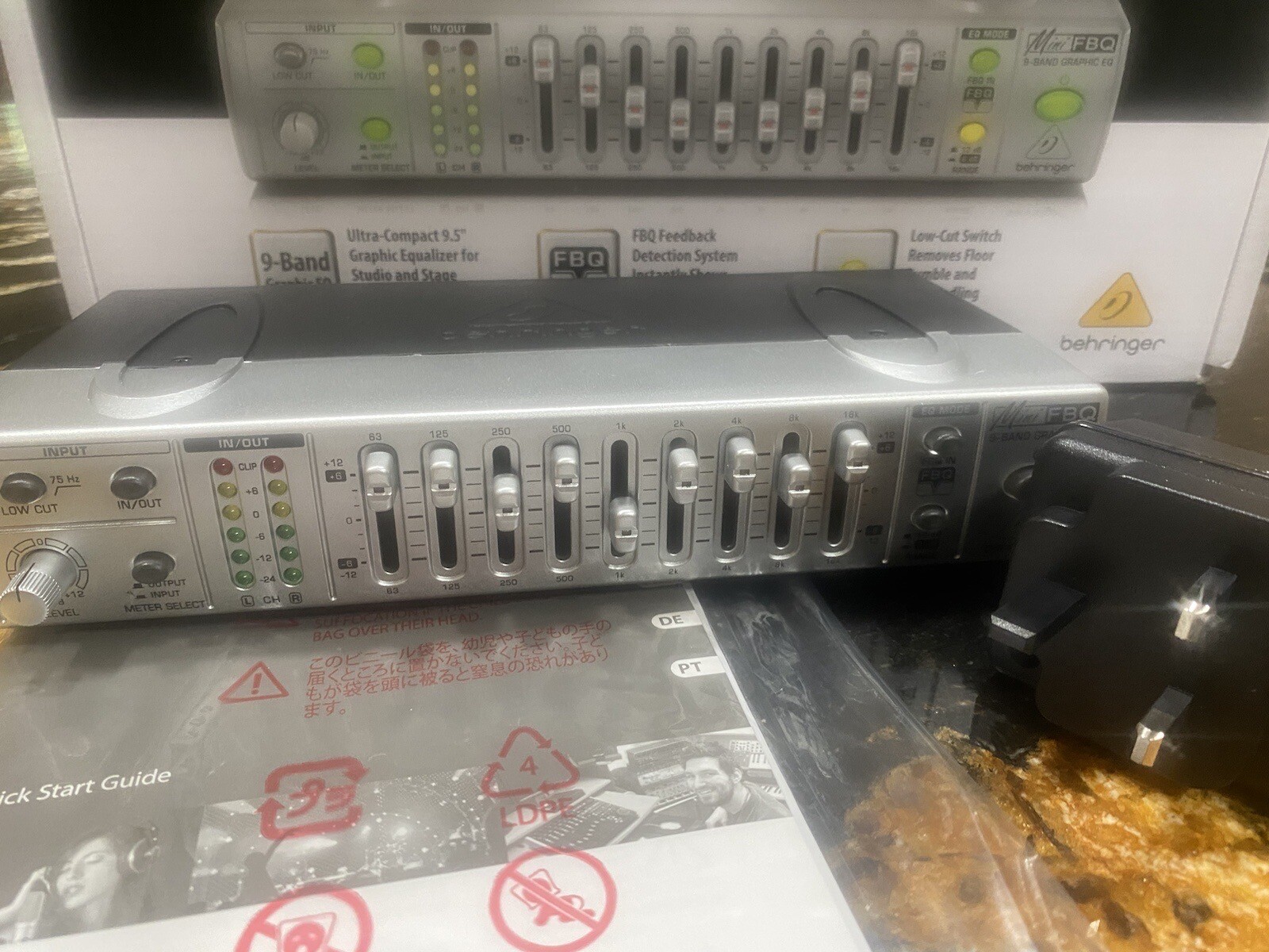 BEHRINGER MINIFBQ FBQ800 Graphic equalizer 4033653010993| eBay