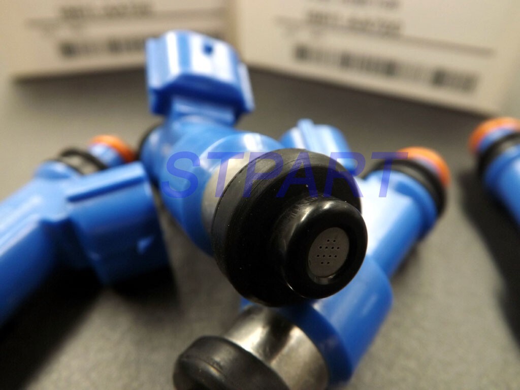 4 NEW OEM 565cc FUEL INJECTORS 16611-AA720 FOR WRX STI IMPREZA LEGACY 2 ...