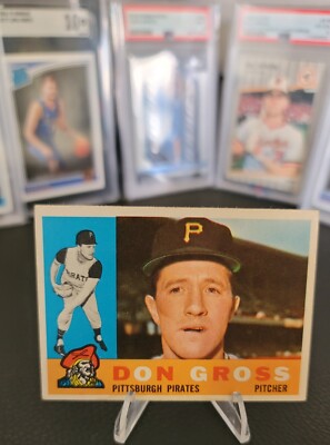 1960 Topps Baseball #284 Don Gross Pittsburgh Pirates VG+-EX | eBay