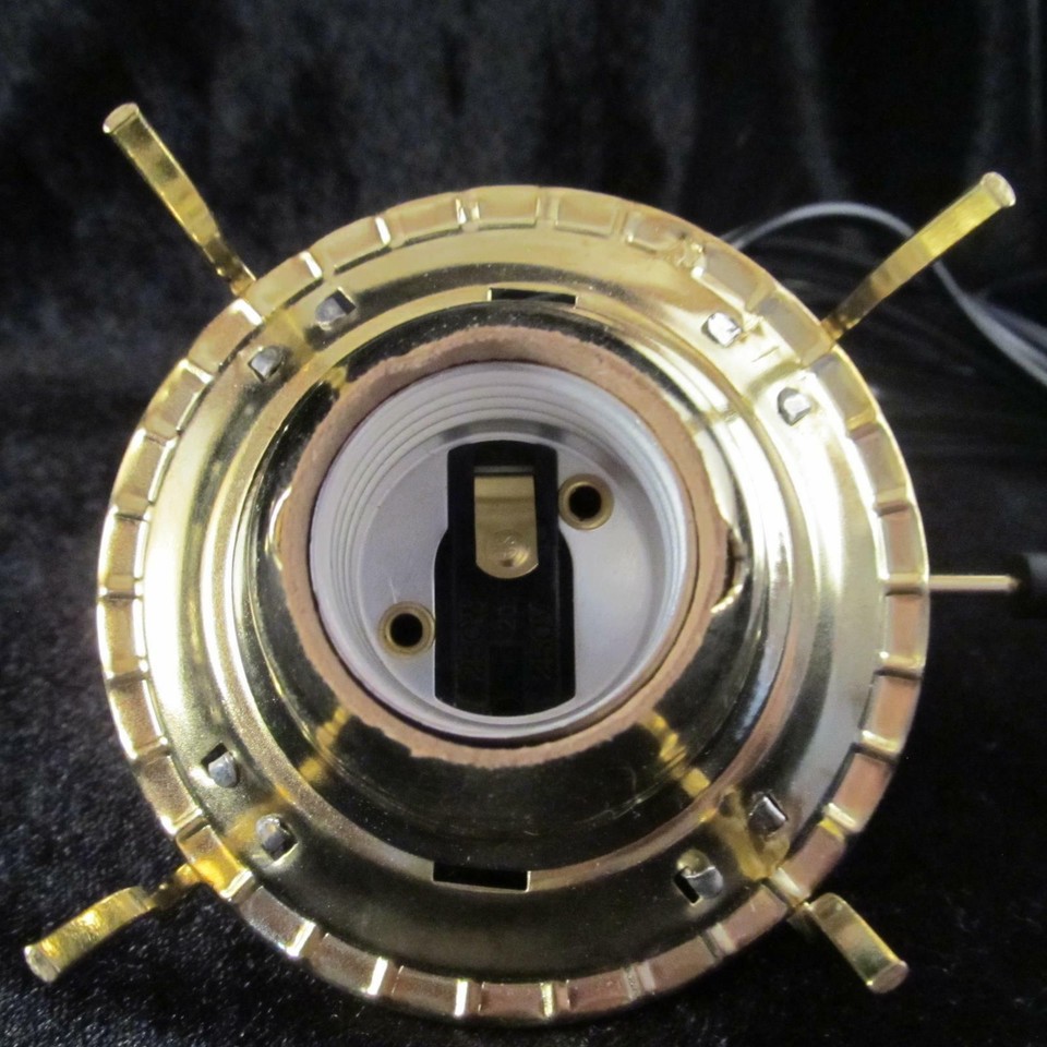 Oil lamp adapter Electric #2 Burner for old, antique,banquet,or painted ...