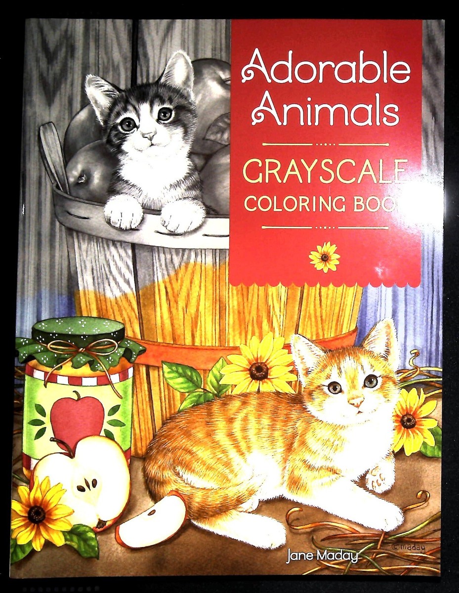 Animal Grayscale Coloring Pages Animals In The Wild! Nature Coloring