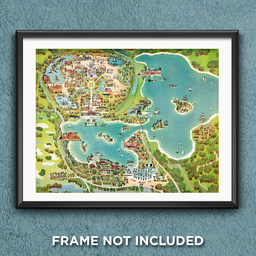 Disney World Magic Kingdom Map