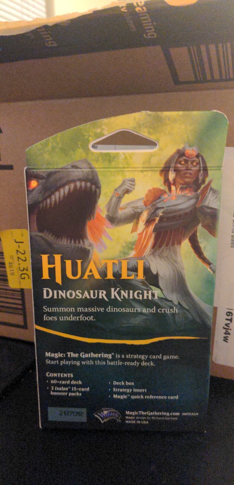 New Ixalan Planeswalker Deck Huatli Dinosaur Knight MTG Sealed | eBay