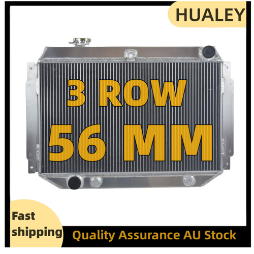 3Row Aluminum Radiator For 71-80 Holden H Series HQ HJ HX HZ 3.3L 4.2L ...