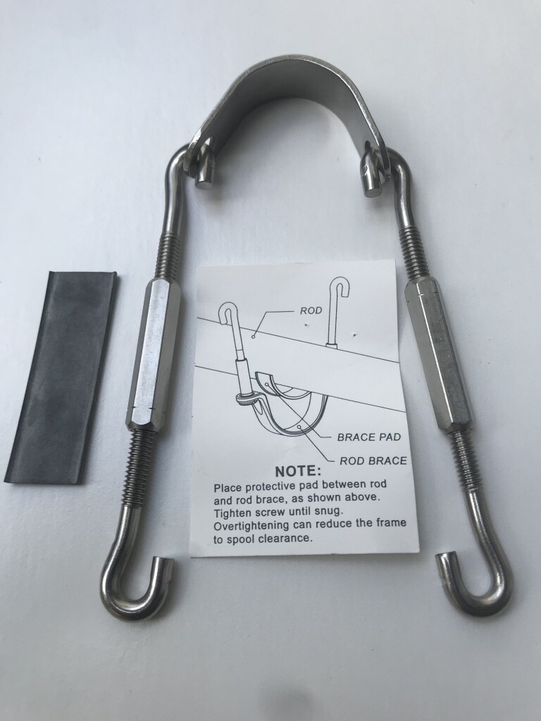 NEW Penn Rod Brace Kit 115L, 115L-LH, 115L2, 80VSW (P/N 56C-115 1183909 ...