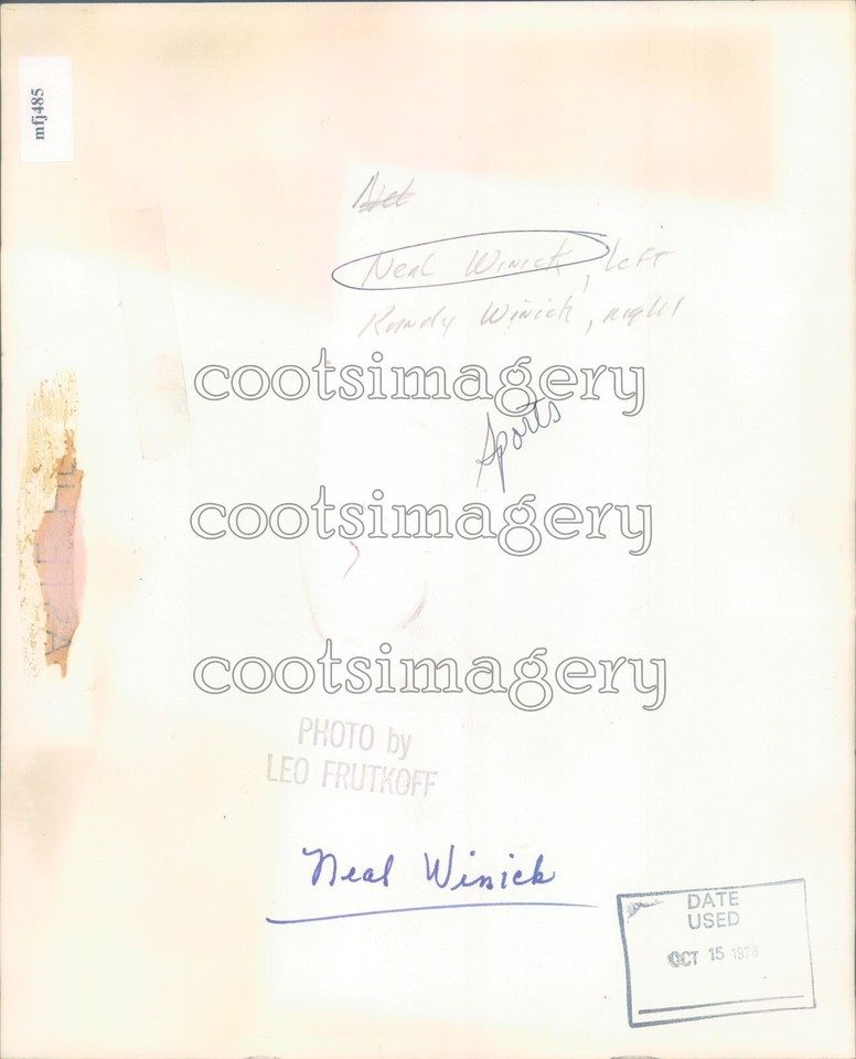 1978 Press Photo Neal & Randy Winick of Florida 1970s | eBay