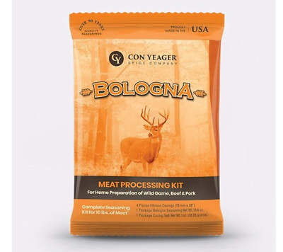 Con Yeager Spice Bologna 10 Pounds of Meat Processing Kit #40411 | eBay