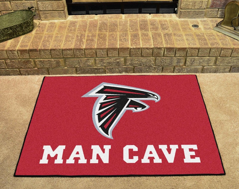 Atlanta Falcons NFL Official Man Cave 33.75" x 42.5" All-Star Mat ...