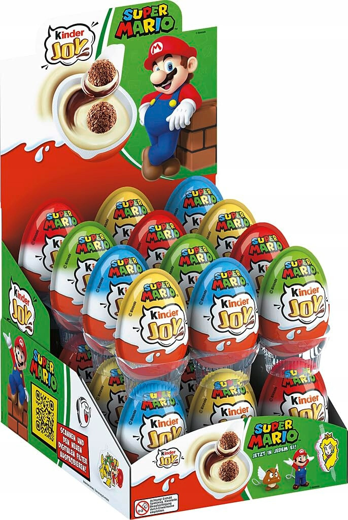 Kinder Joy SUPER MARIO 2025 Chocolate 3 - 6 - 12 - 24 or 72 pcs | eBay