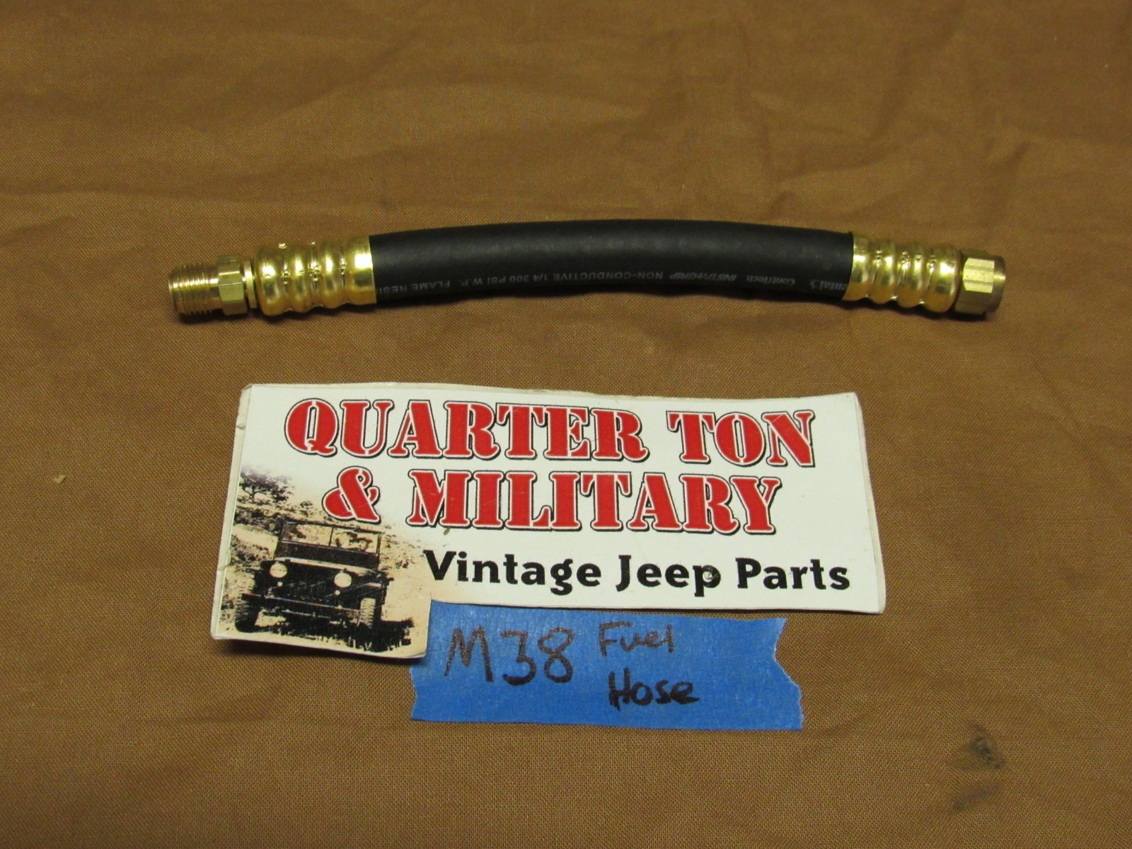 Jeep Willys M38 fuel line to pump hose 7375038 G740 | eBay