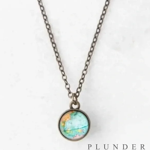 Plunder | World Traveler Globe Pendant Necklace | eBay