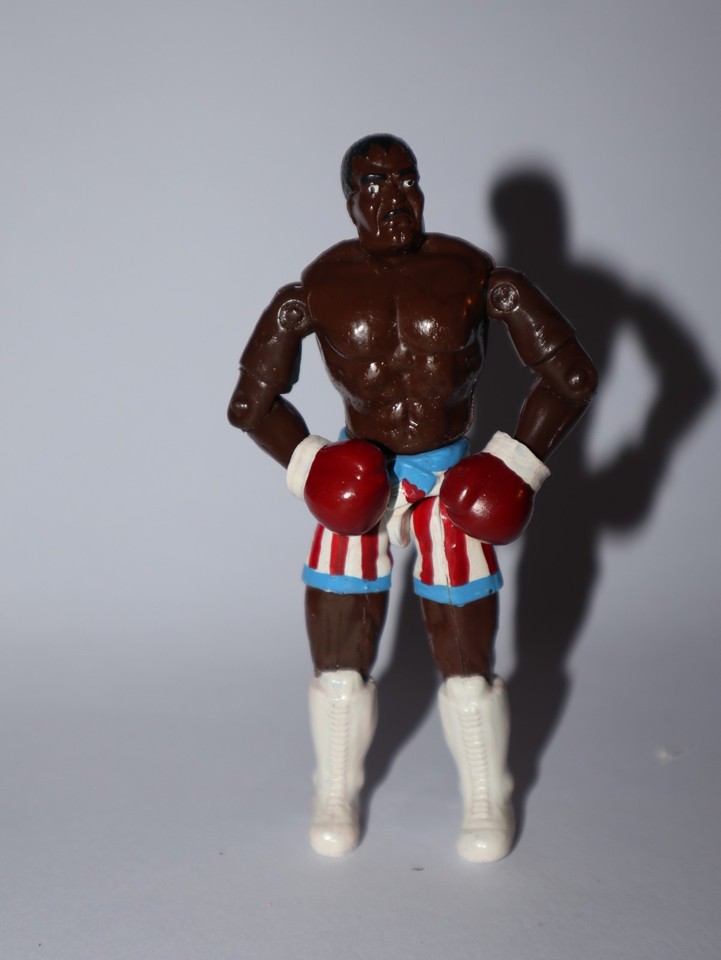 Rocky Balboa Gi joe custom X4 figures lot blister cobra stallone 3 3/4 ...