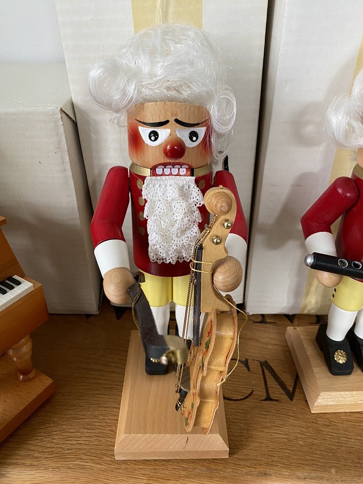 RARE LOT 5 STEINBACH CHOPIN MUSIC SERIES NUTCRACKERS - SIGNED W/ ORIGINAL BOXES | eBay
