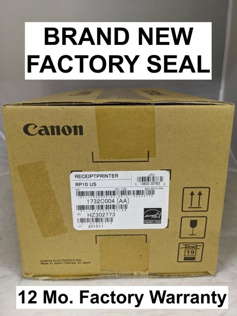 Canon Rp10 Thermal Receipt Printer Working for sale online | eBay