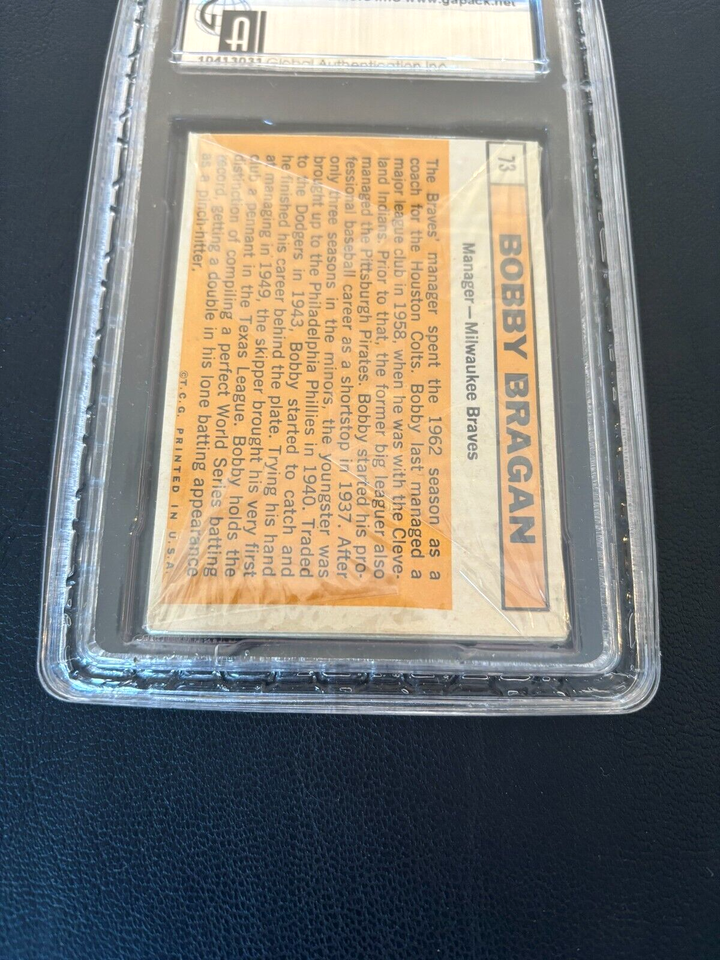 1963 TOPPS BASEBALL CELLO PACK GRADED GAI 7 | eBay