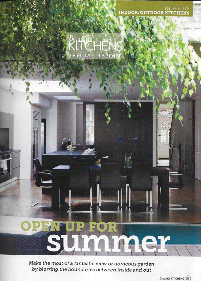 Beautiful Kitchens Magazine Easy Updates Indoor Outdoor Living Planning ...